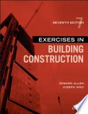 EXERCISES IN BUILDING CONSTRUCTION 7TH ED – Allied Book Company